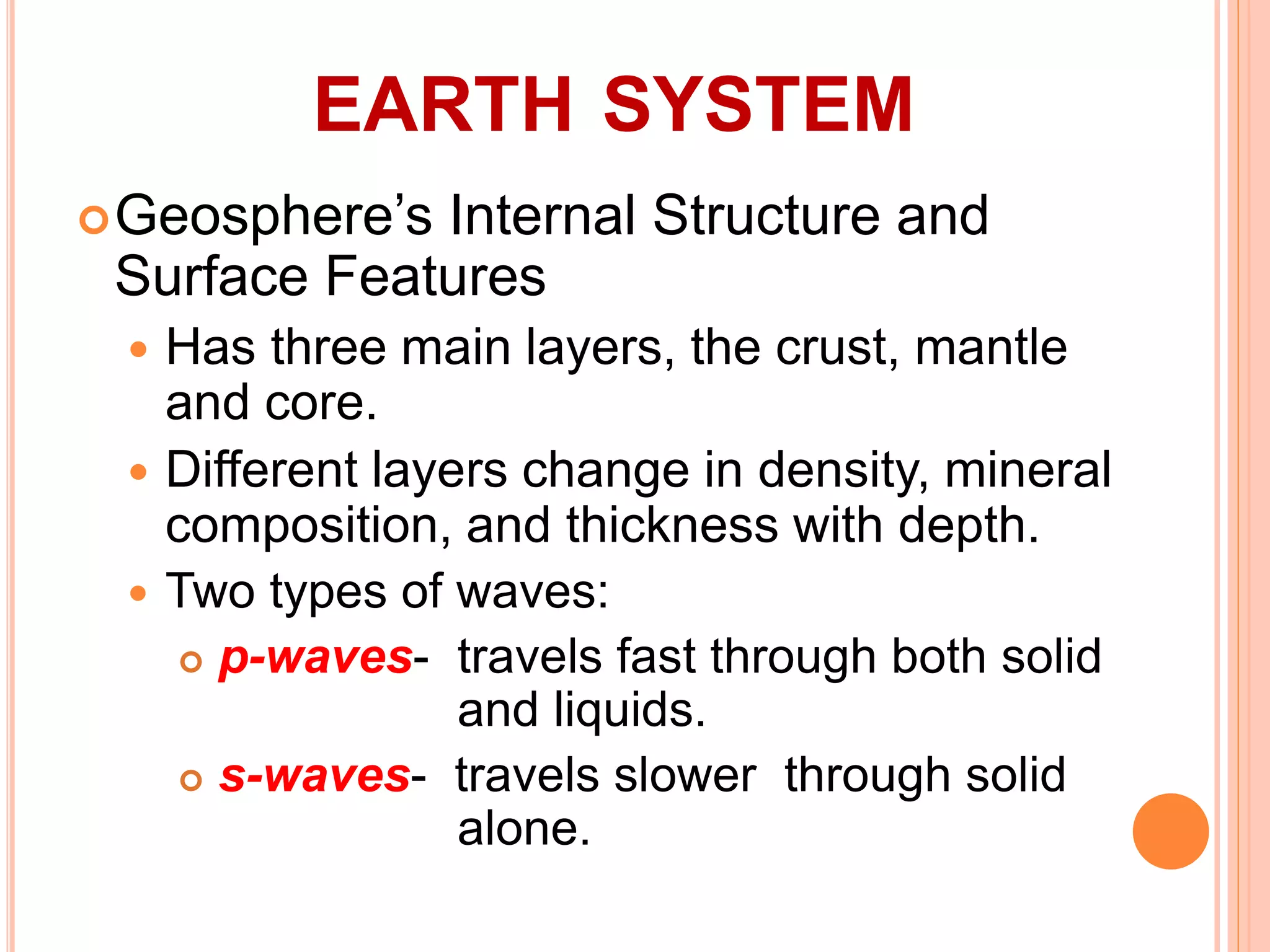 Earth and life Science (Origin of the Universe and Star System, Earth ...