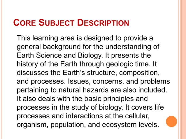Earth and life Science (Origin of the Universe and Star System, Earth ...