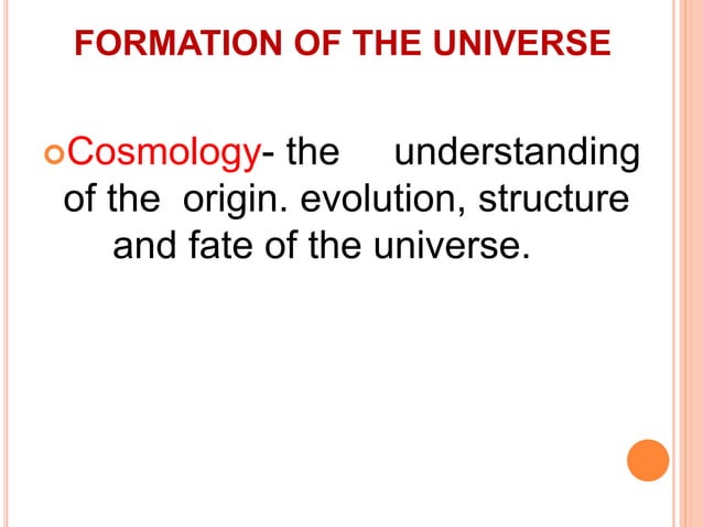 Earth and life Science (Origin of the Universe and Star System, Earth ...