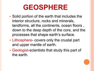 Earth and life Science (Origin of the Universe and Star System, Earth ...