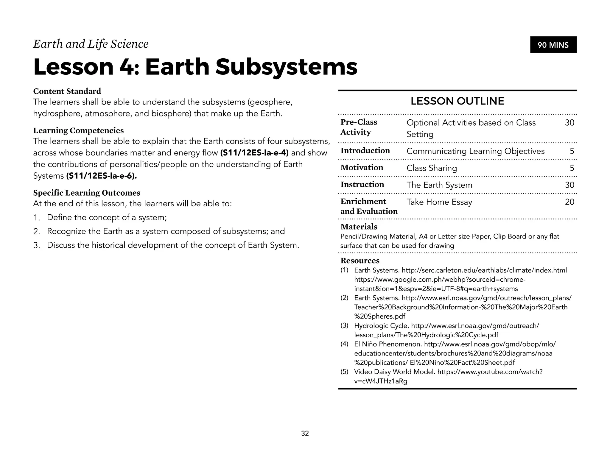 EARTH AND LIFE SCIENCE .pdf SHS MDOULE AND GUIDE | PDF