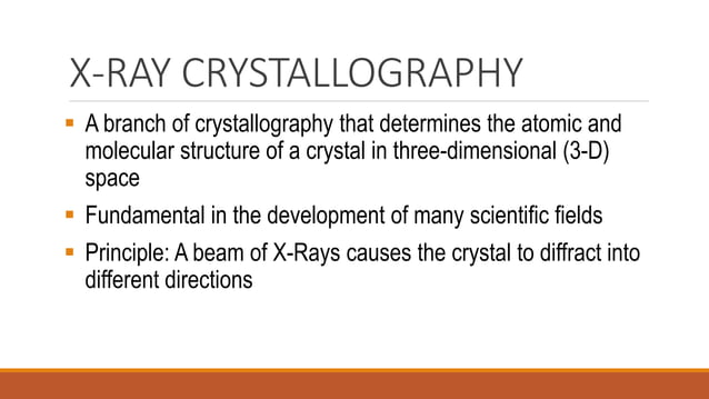 Earth and Life Science - Basic Crystallography | PPT