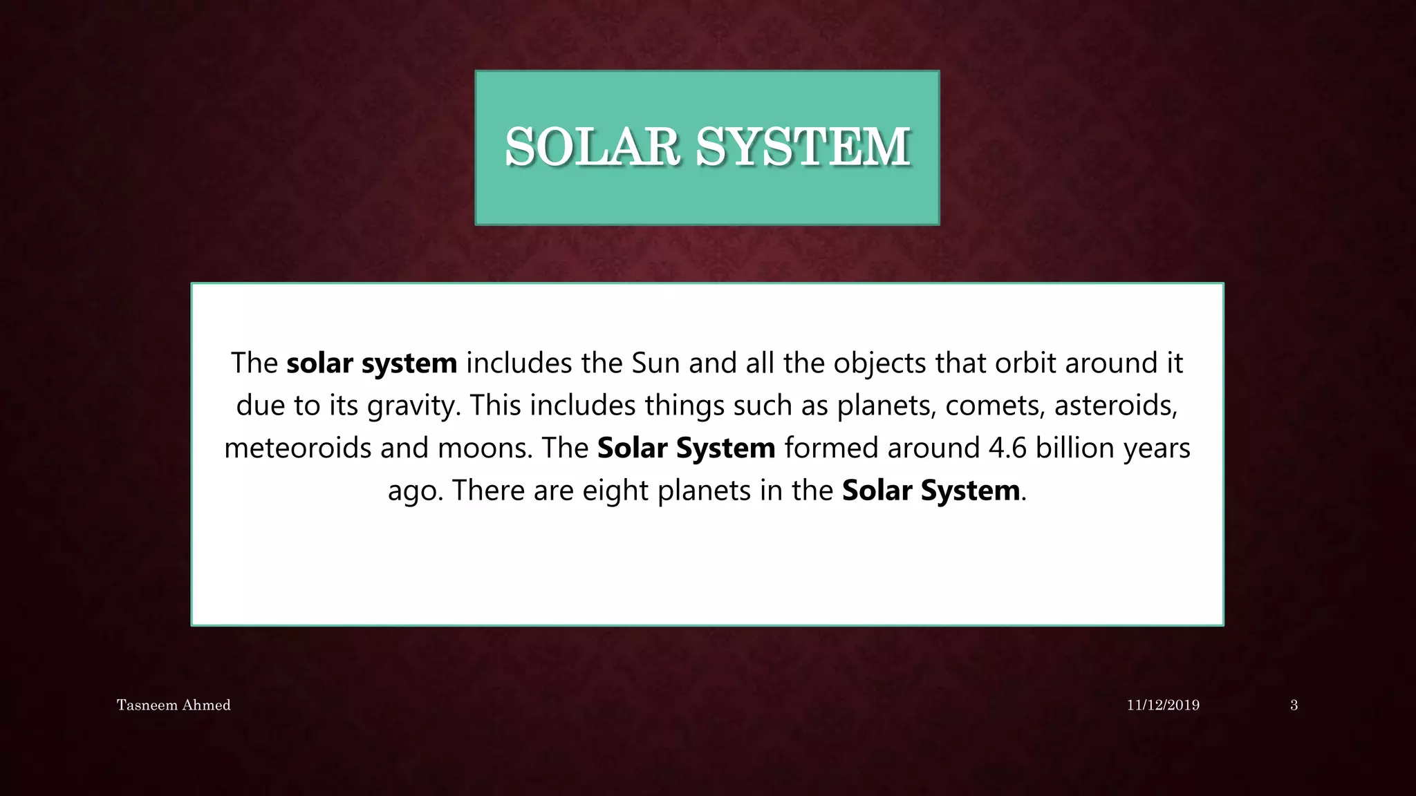 Earth as an Inhabitable Planet | PPTX