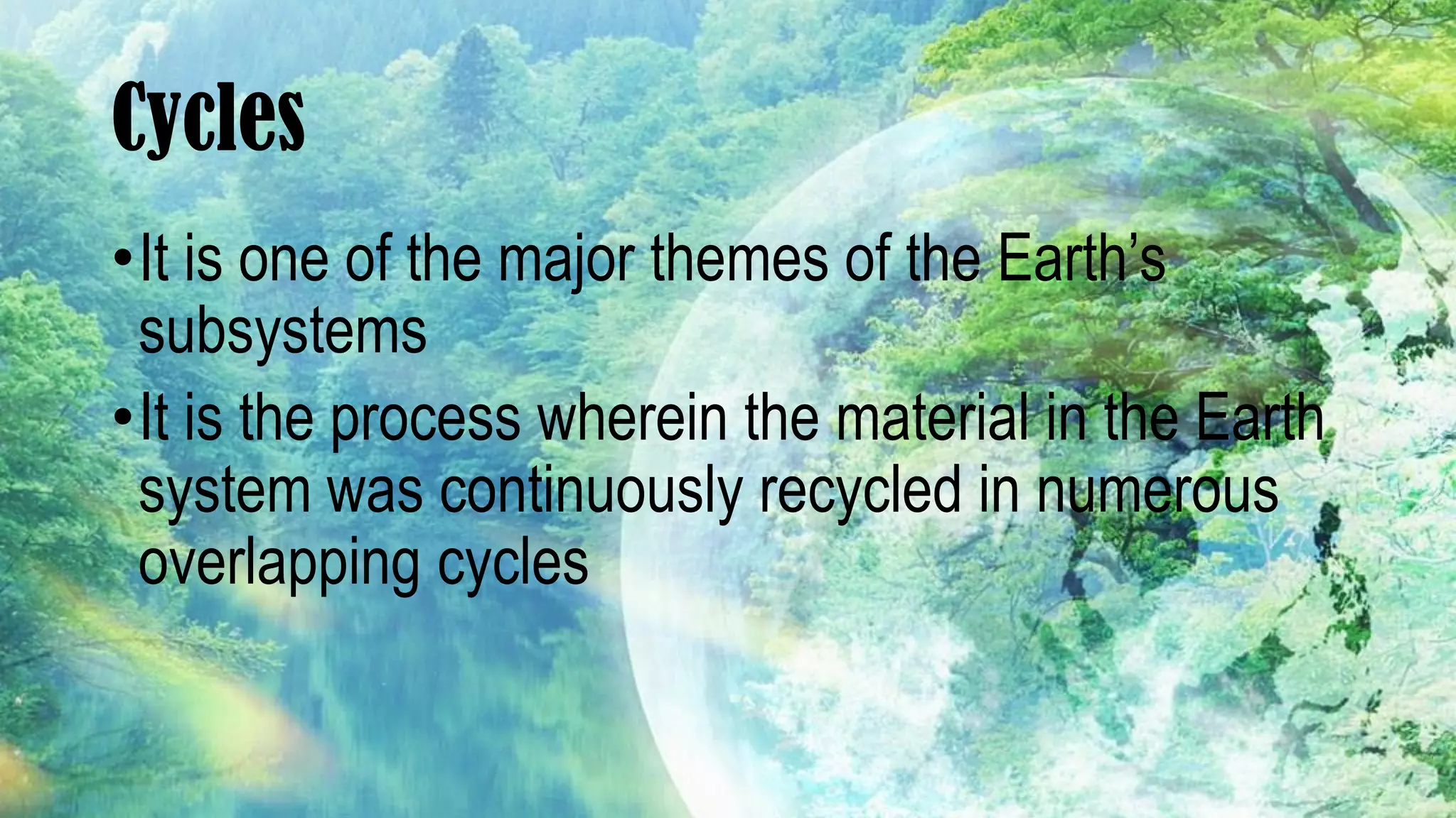 Earth and Life Science - Earth Subsystems | PDF | Geography | Science