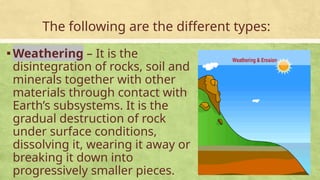 EARTH AND LIFE SCIENCE-LESSON-3 types of rocks and their characteristic ...