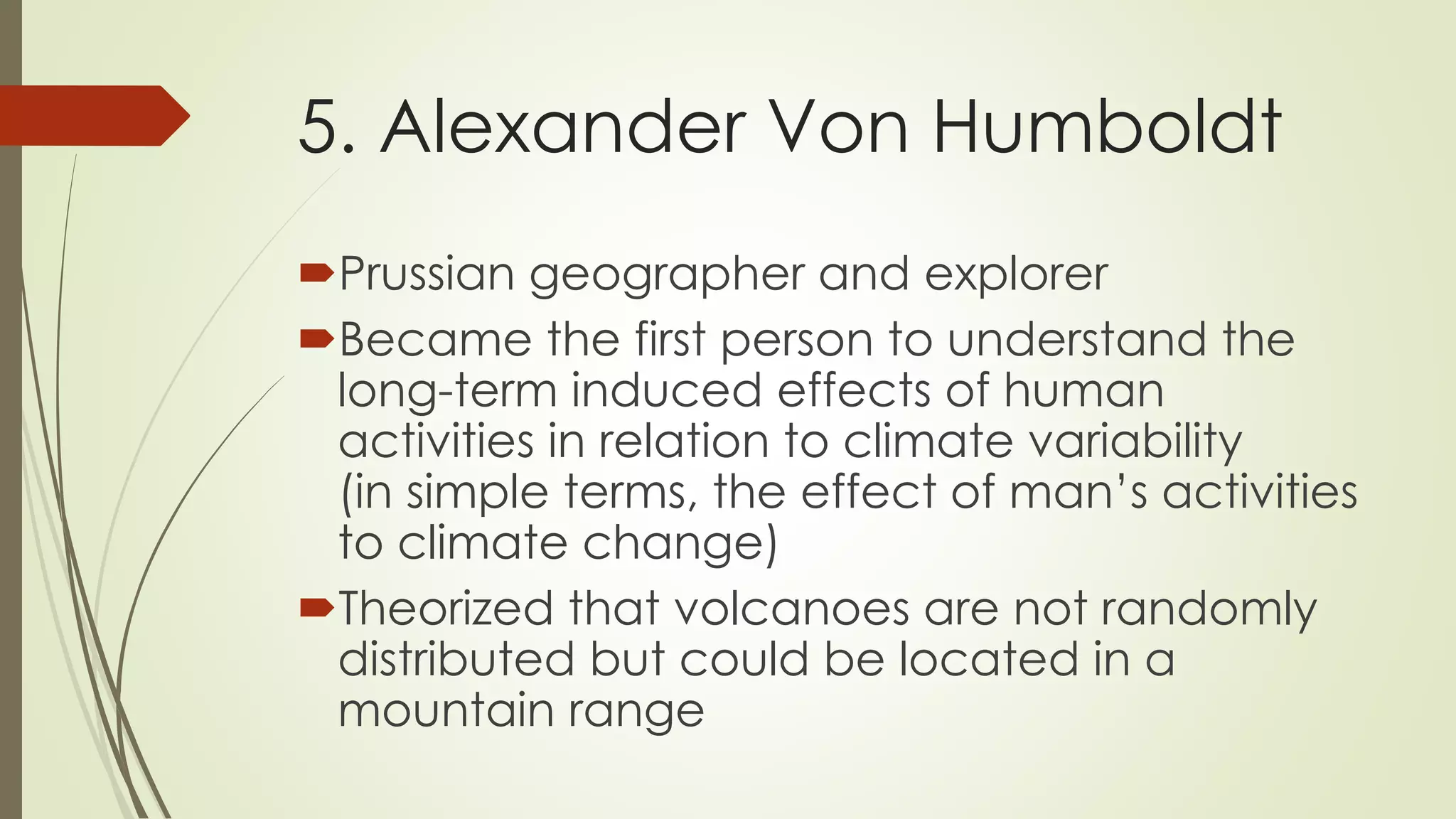 Earth and Life Science - Personalities who contributed in the Fields of ...