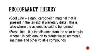 Earth and Life Science - Theories on the Origin of the Solar System ...