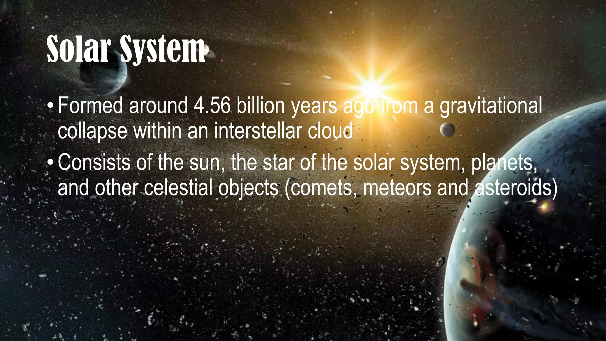 Earth and Life Science - The Solar System | PDF