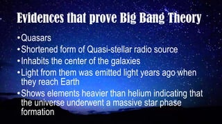 Earth and Life Science - Universe and its Origins | PDF