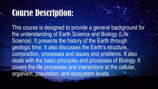 Earth and Life Science - Universe and its Origins | PDF