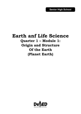 Earth and Life Science, Module 1.pdf