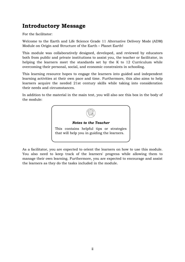 Earth and Life Science, Module 1.pdf | Educational Assessment | Education