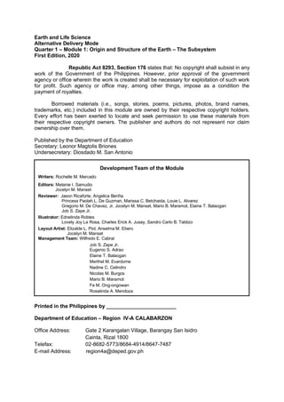 Earth and Life Science, Module 2.pdf