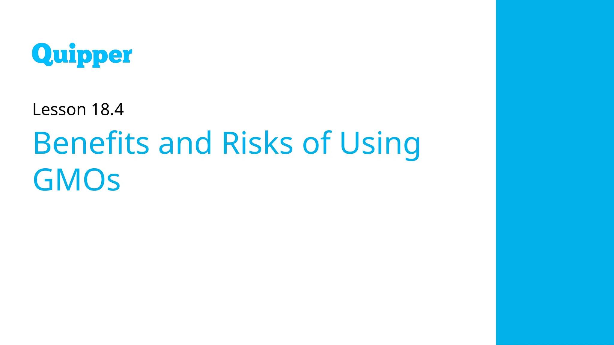 Earth and Life Science SHS 18.4 Benefits and Risks of Using GMOs.pptx