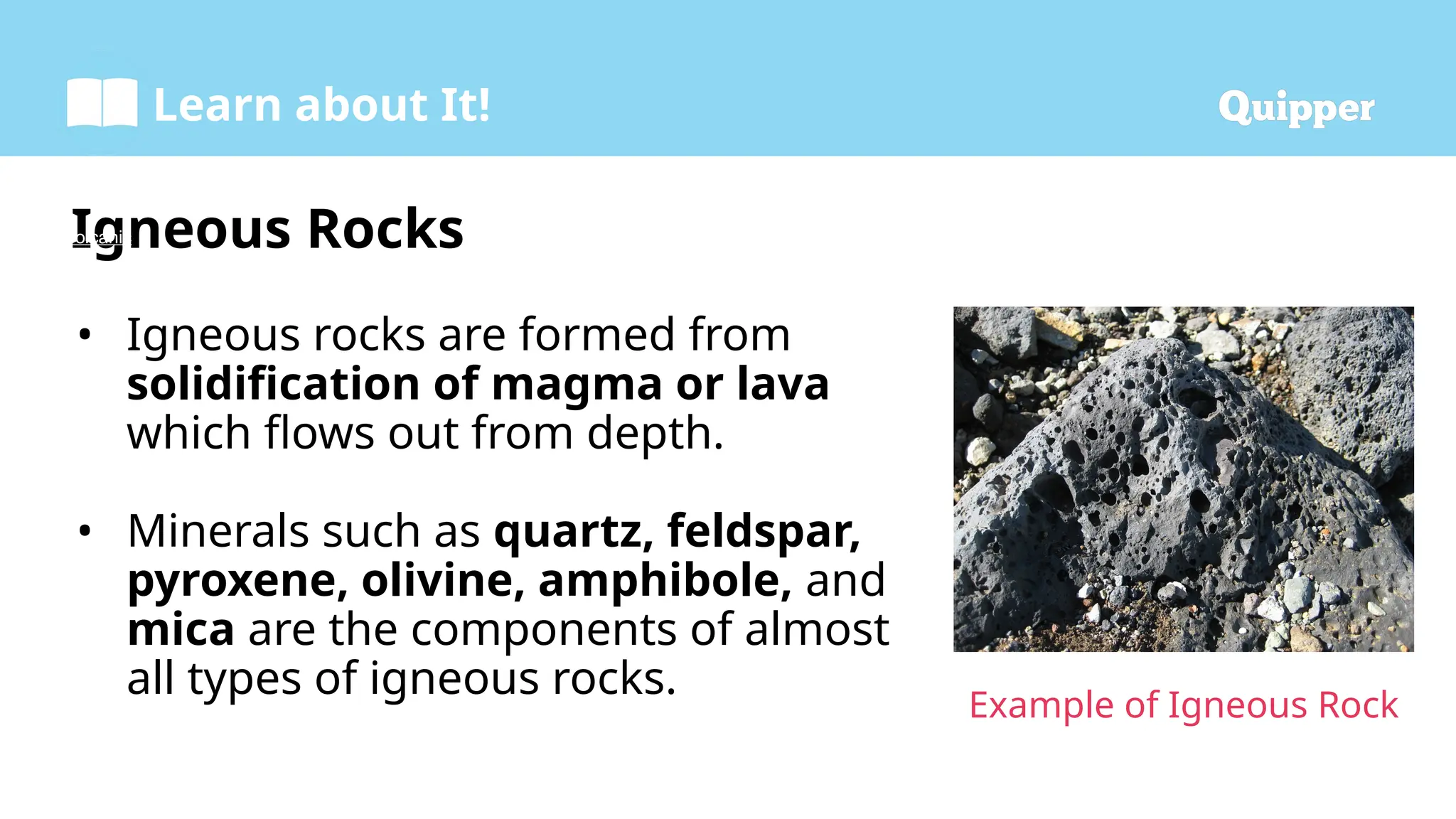Earth and Life Science SHS 6.2 Igneous Rocks.pptx