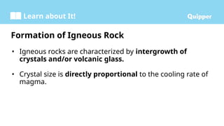 Earth and Life Science SHS 6.2 Igneous Rocks.pptx