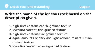 Earth and Life Science SHS 6.2 Igneous Rocks.pptx