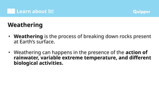 Earth and Life Science SHS 7.1 Weathering.pptx
