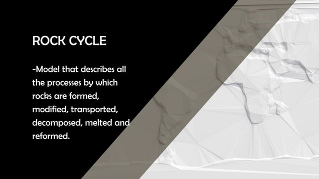 Earth and Life Science Week 3 - Rocks and the Rock Cycle.pdf | Geology ...