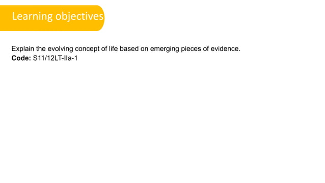 Evolving Concept of Life Based on Emerging Pieces of Evidence.pptx