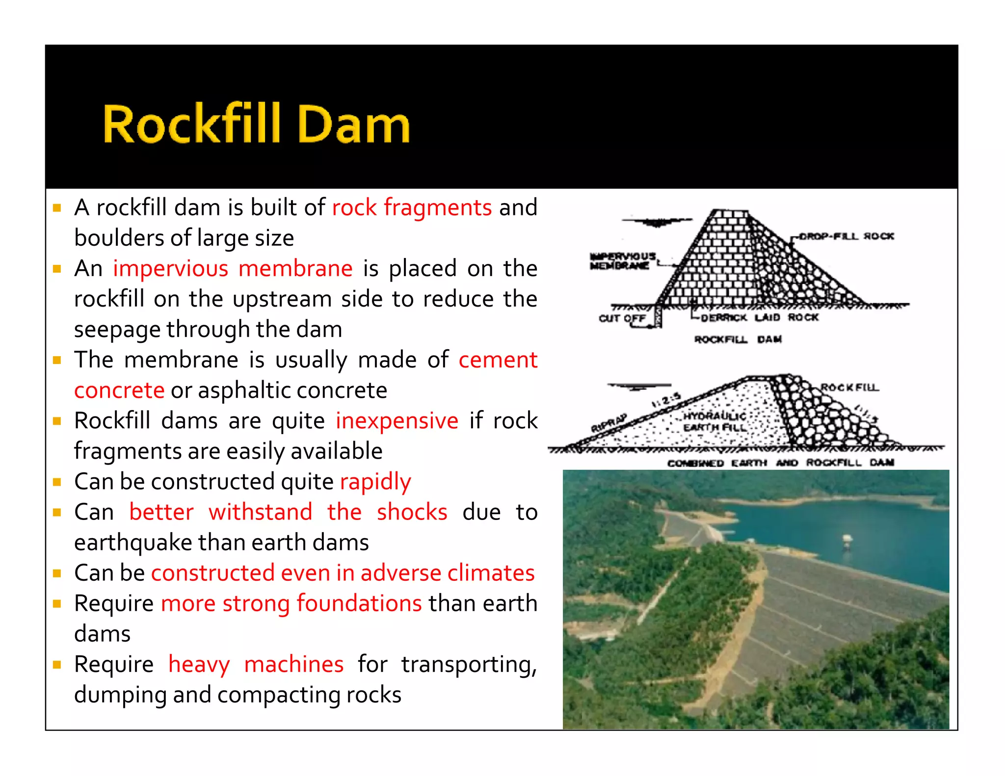 Earth and rockfill dams | PDF