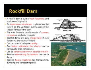 Earth and rockfill dams | PDF