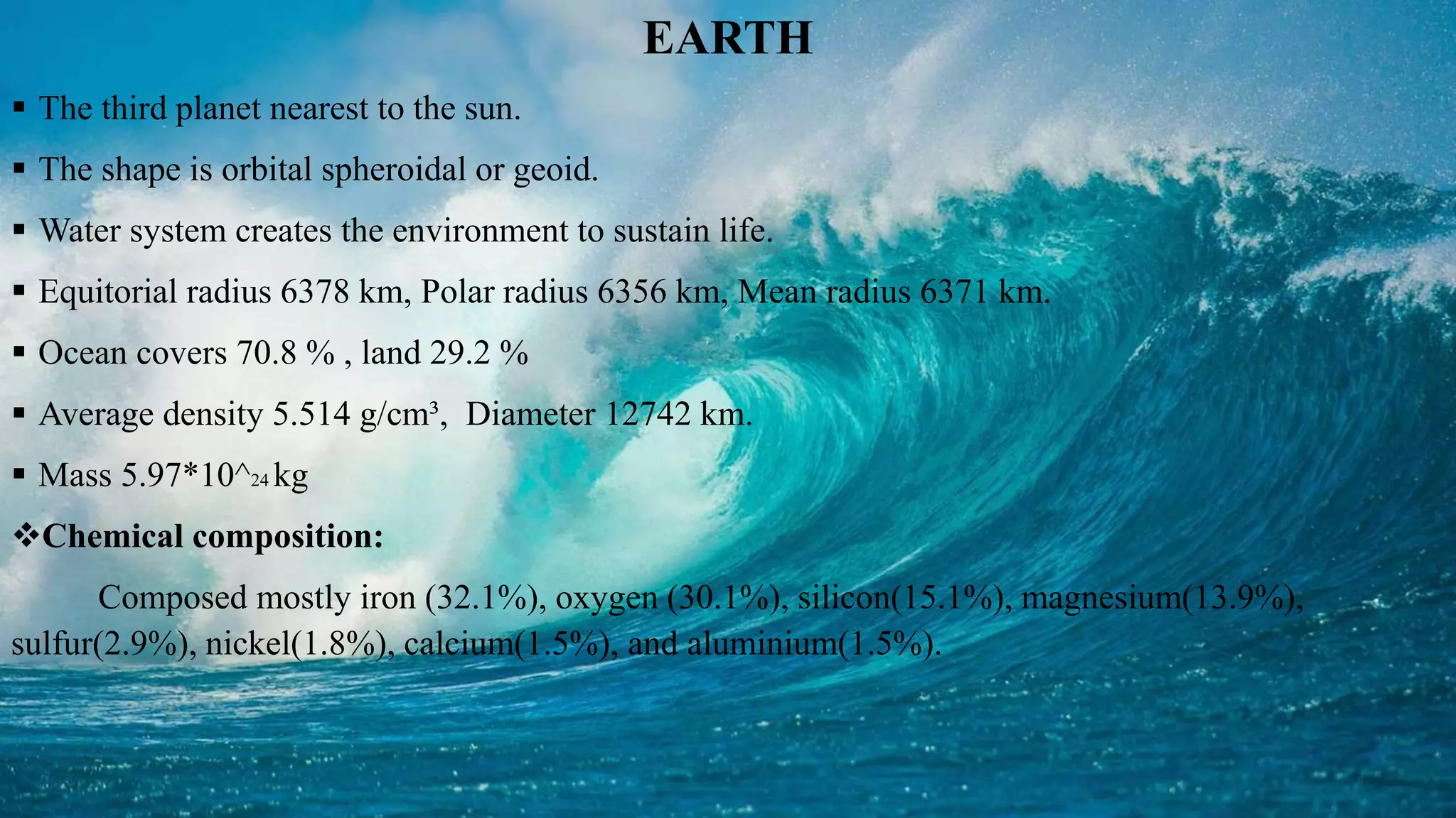 Earth and solar system | PPTX