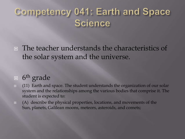 Earth and space science | PPTX