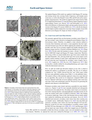 Lunar Surface Model Age Derivation: Comparisons Between Automatic and Human Crater Counting ...