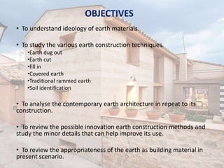 Earth architecture | PPTX