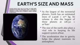 EARTH AS A UNIQUE PLANET lesson 1.pptx