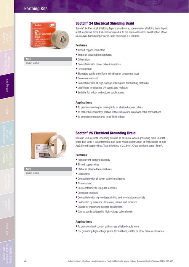 Earth Bonding Kits - 3M | PDF