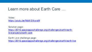 Earth care | PPTX | Technology & Computing