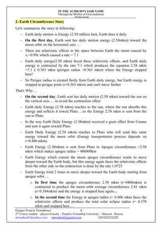 Earth circumference | PDF
