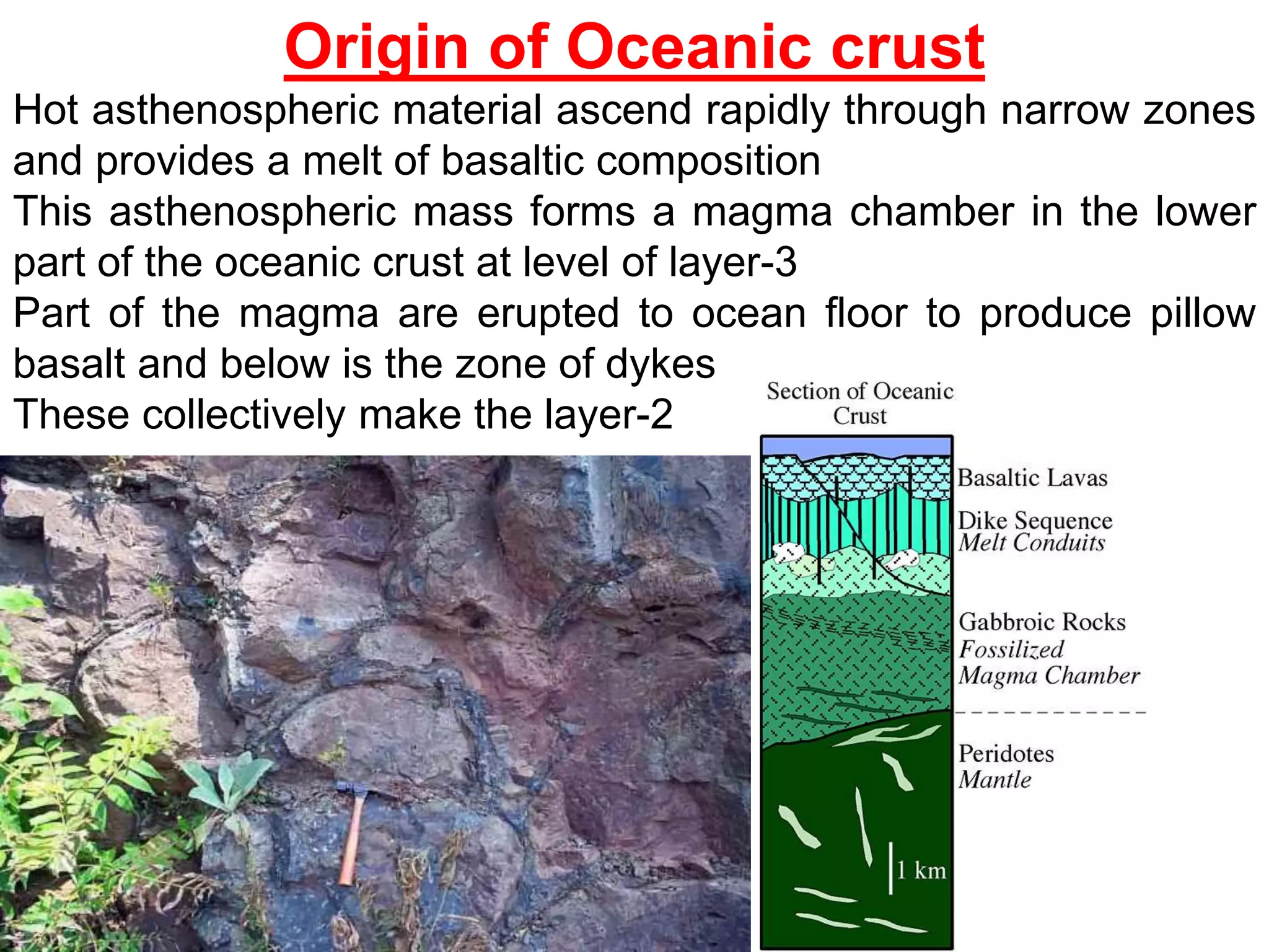 Earth Crust Presentation, Evidence through seismic study | PPTX