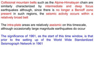 Earth Crust Presentation, Evidence through seismic study | PPTX