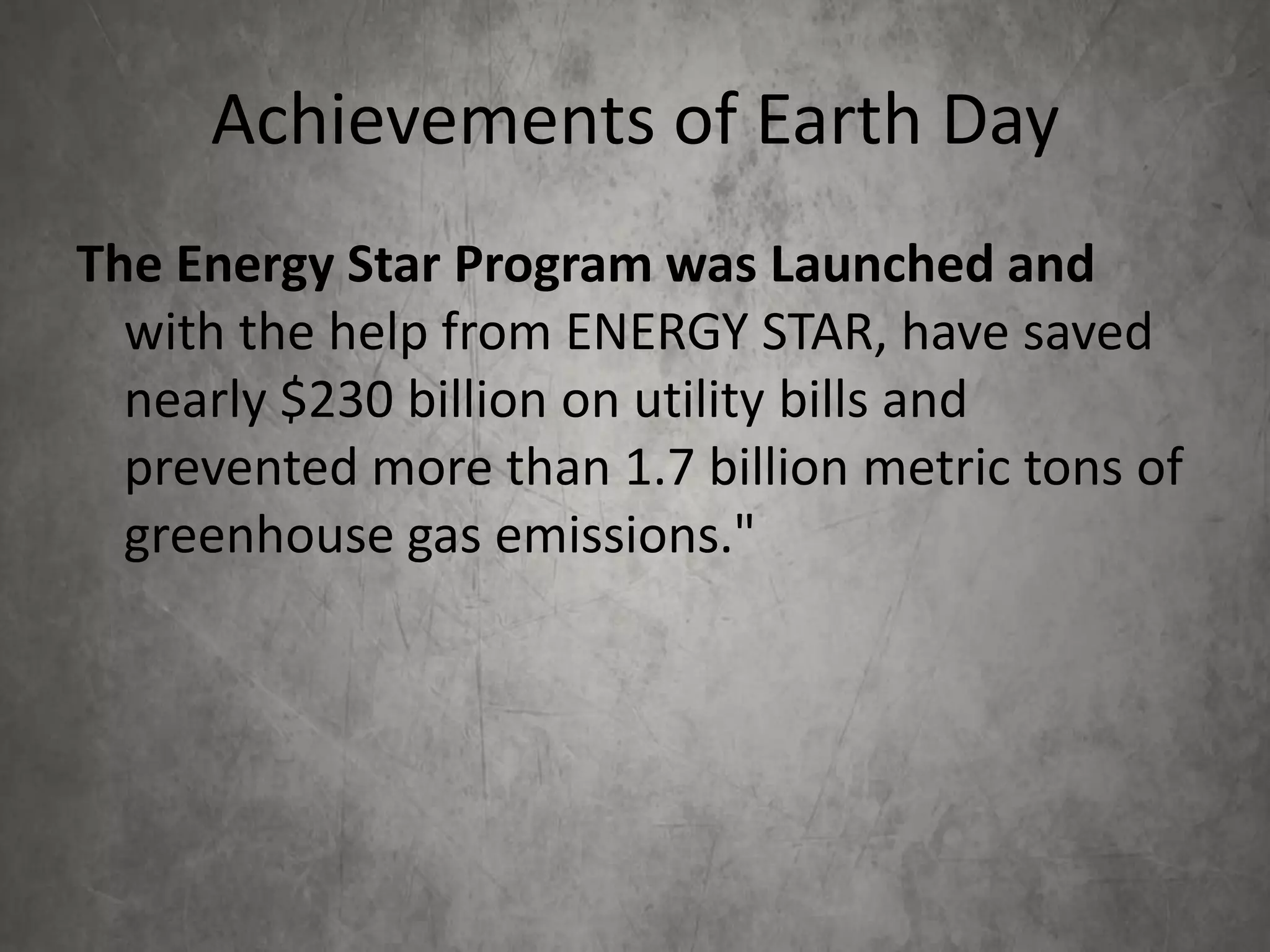 Earth day | PPT