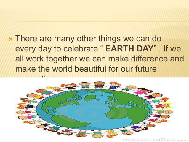 Earth day | PPTX