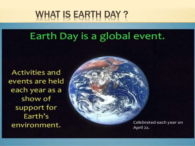 Earth day | PPT