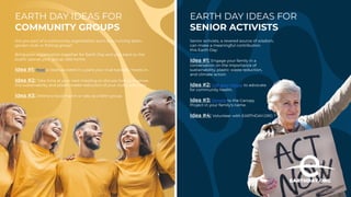 Action Toolkit - Earth Day 2024 - April 22nd. | PDF