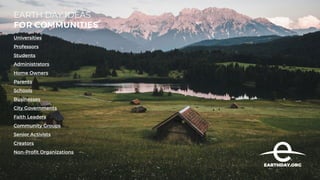 Action Toolkit - Earth Day 2024 - April 22nd. | PDF