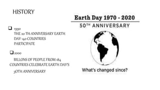 Earth day | PPTX