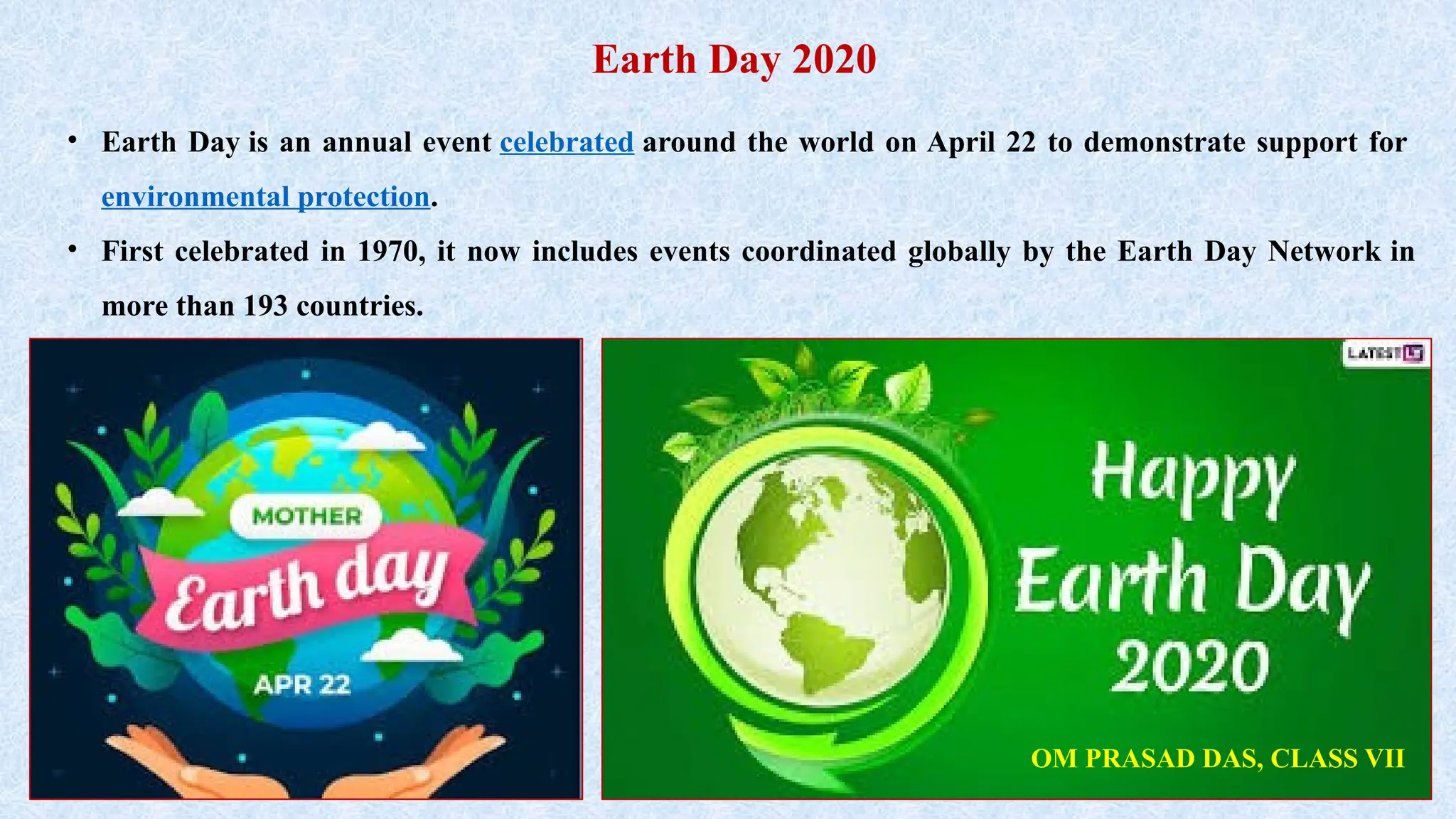 description of Universal Earth Day 2020.pptx