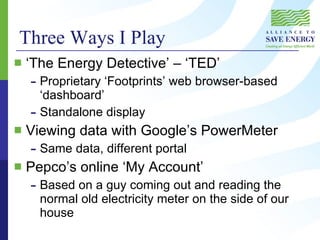 Earth Day: Home Energy Metering | PPT | Home Appliances | Home & Garden