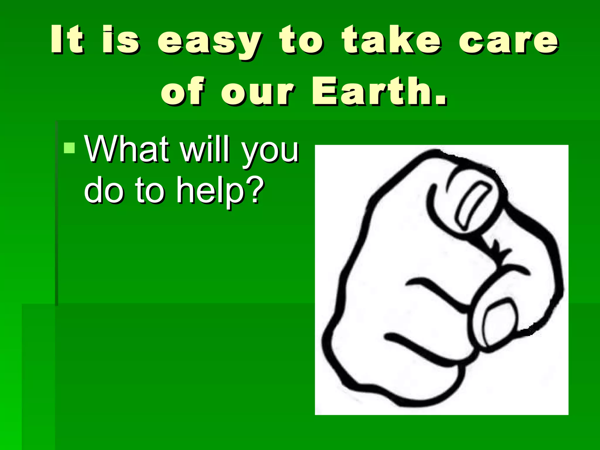 Earth day power point | PPT