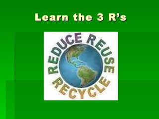 Earth day power point | PPT