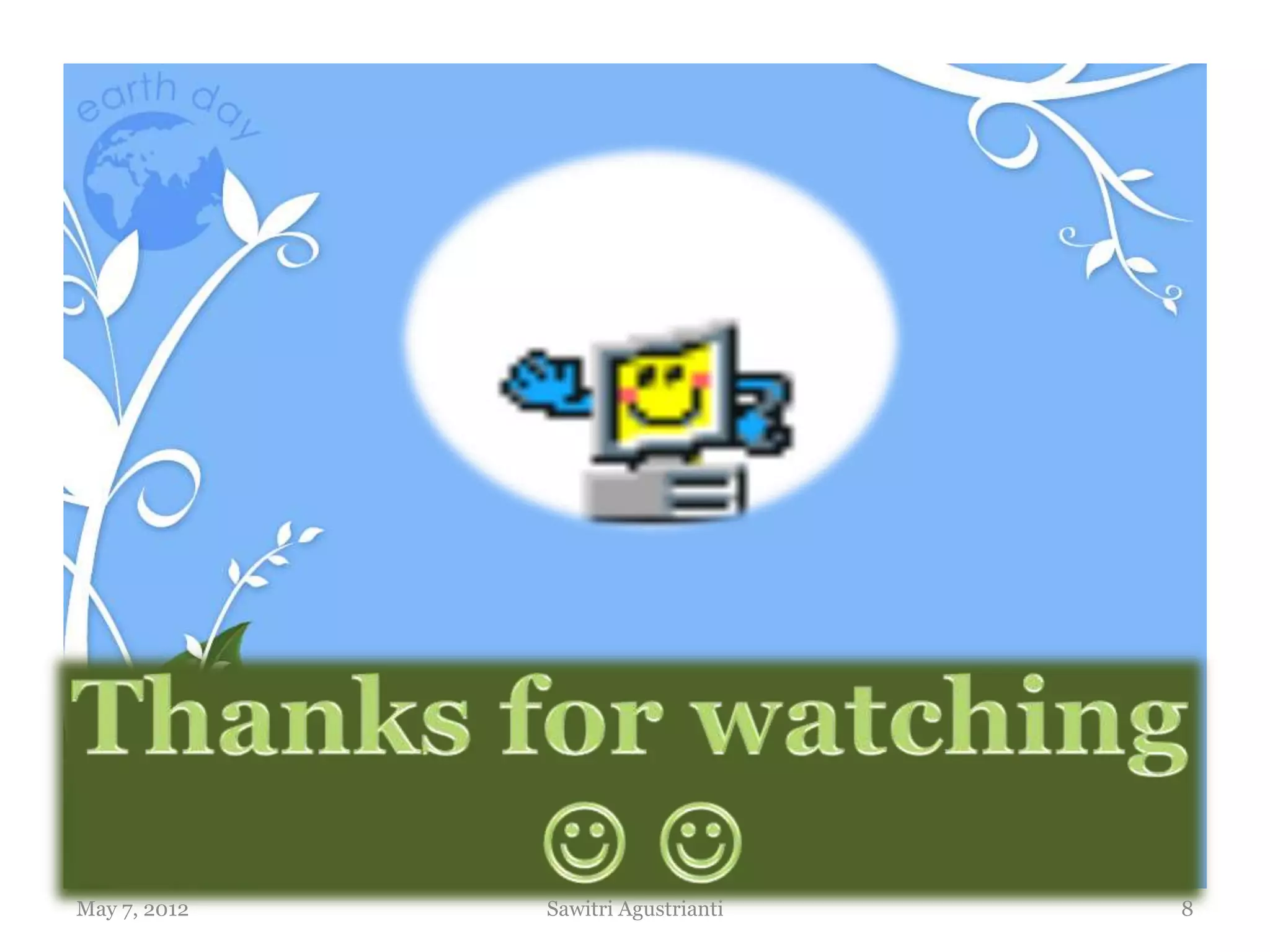 Earth day presentation | PPSX