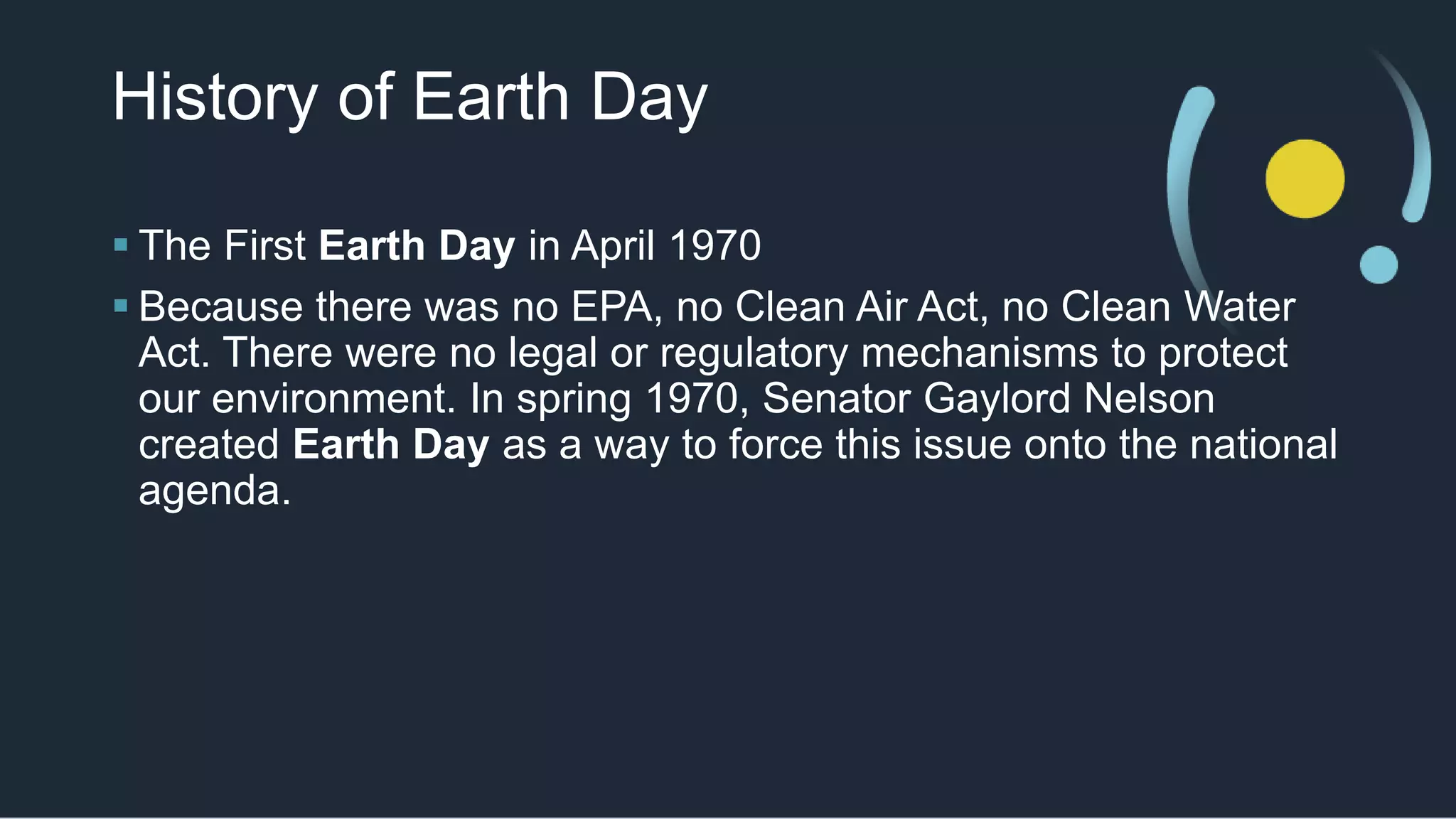 Earth day presentation | PPT