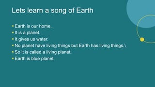 Earth day presentation | PPTX