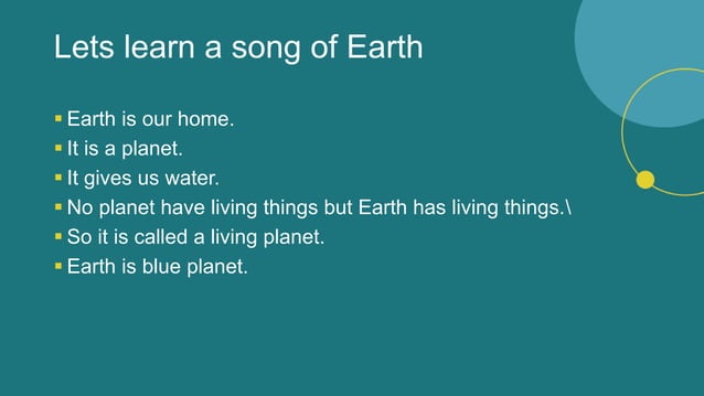 Earth day presentation | PPT